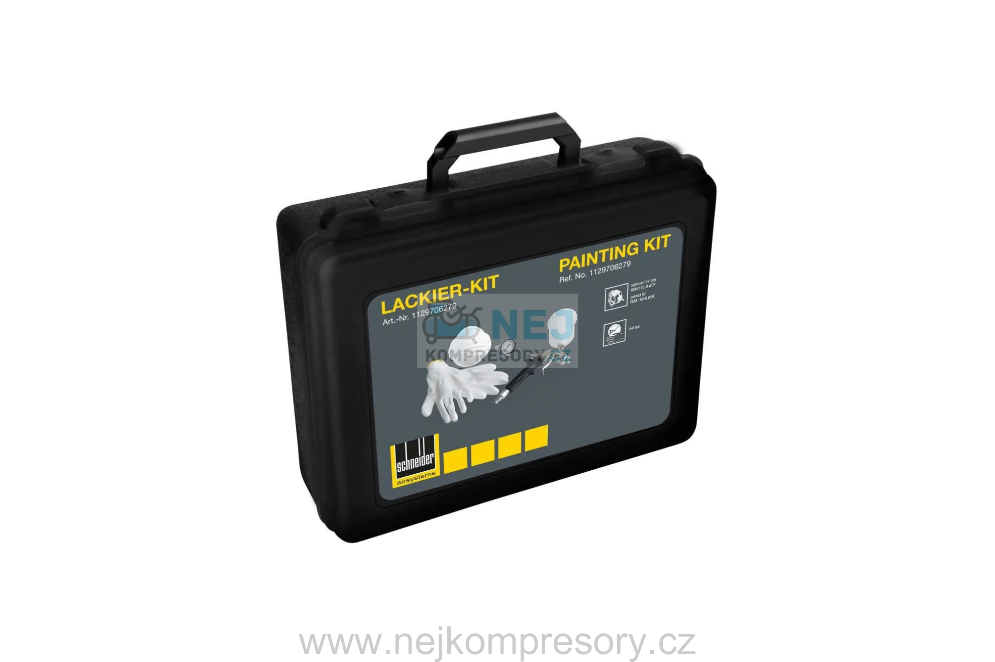 Lakýrnický kit Schneider | NEJ KOMPRESORY.cz