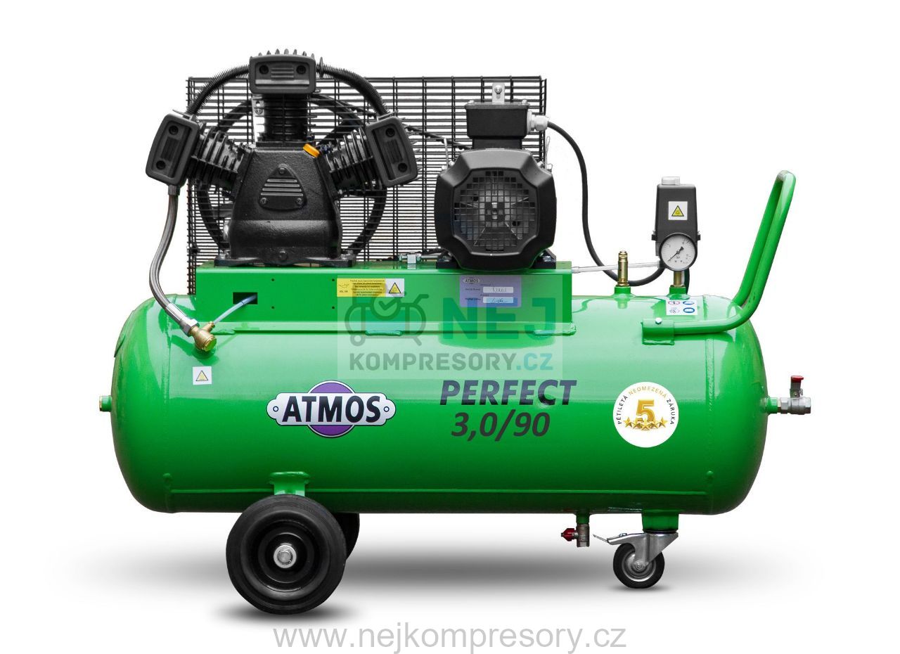 Pístový kompresor ATMOS Perfect 3/90 | NEJ KOMPRESORY.cz